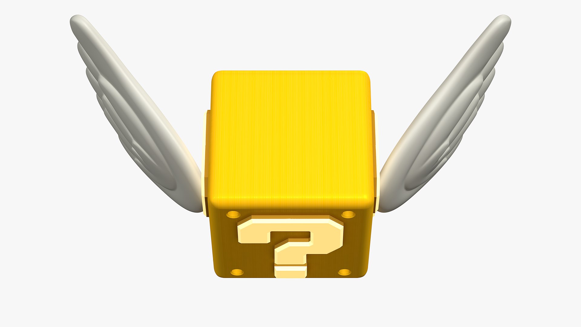 Flying Question Block Super Mario 3D Model - TurboSquid 2055696