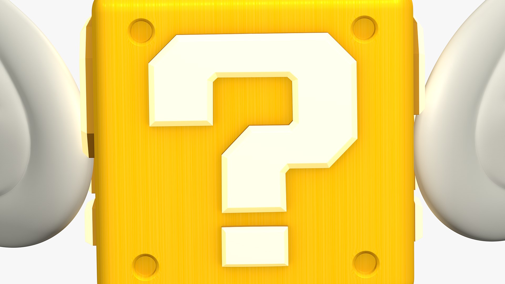 Flying Question Block Super Mario 3D Model - TurboSquid 2055696