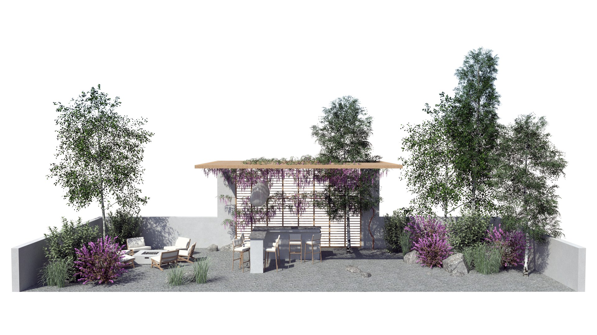 3D Patio Model - TurboSquid 2208829