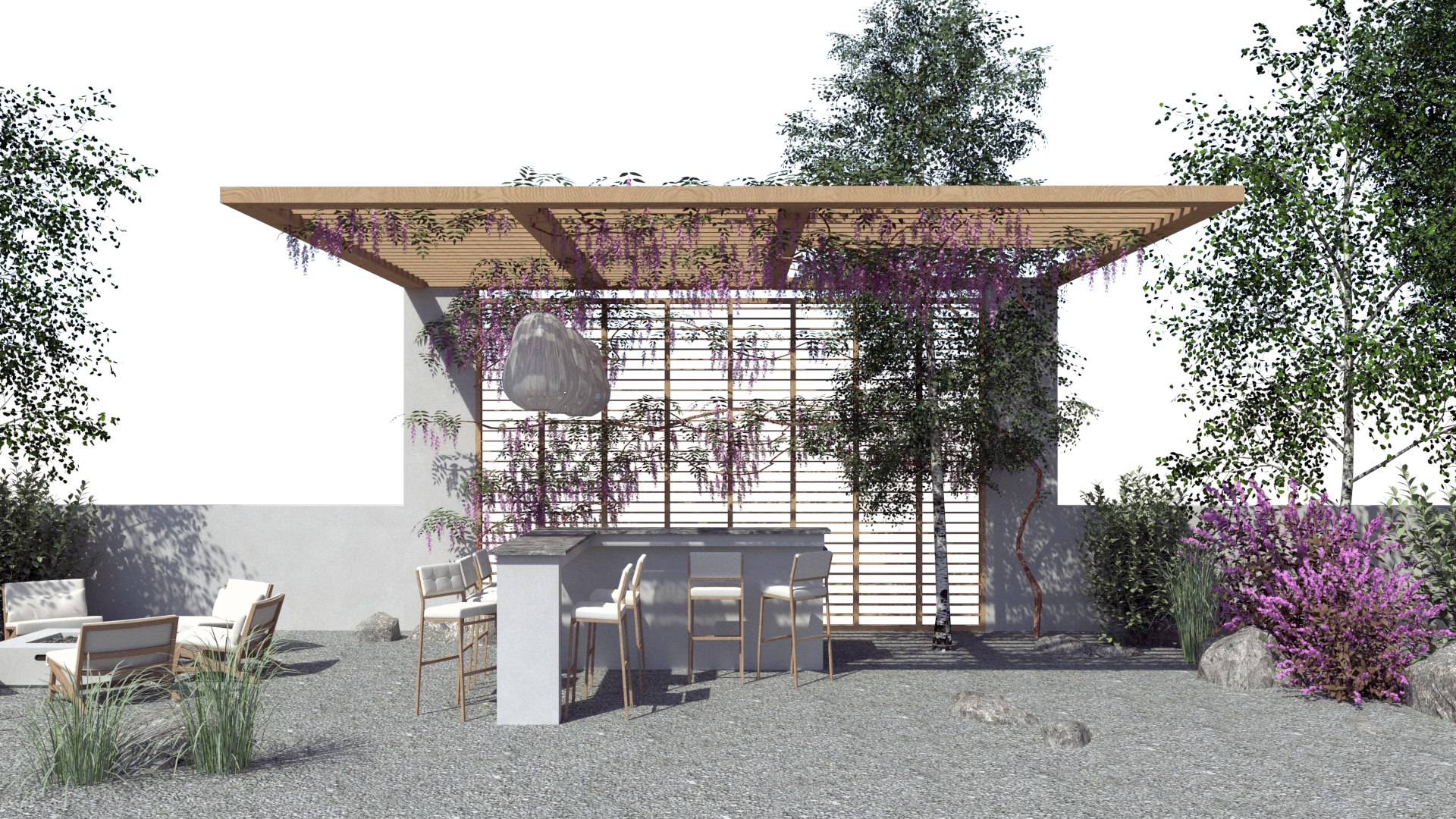 3D Patio Model - TurboSquid 2208829