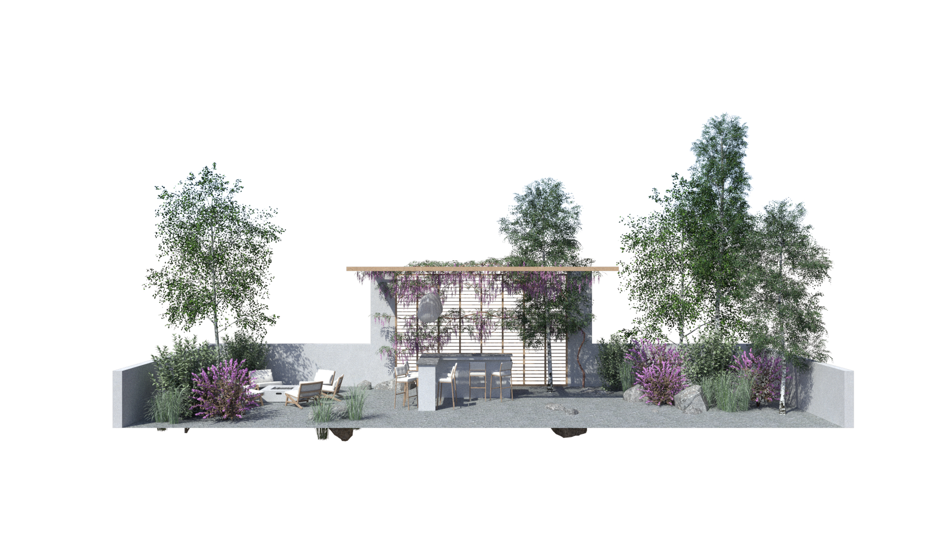 3D Patio Model - TurboSquid 2208829