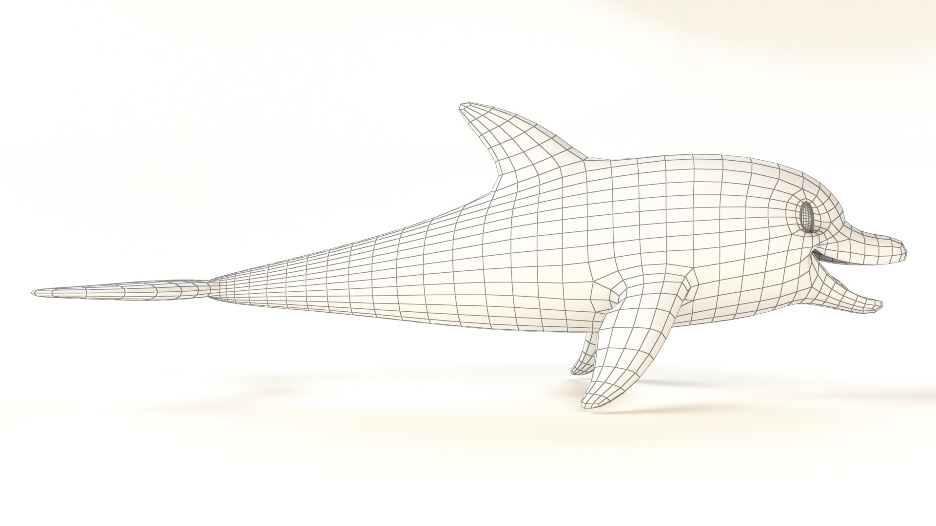 3D Cartoon Dolphin 3D Model - TurboSquid 1952933