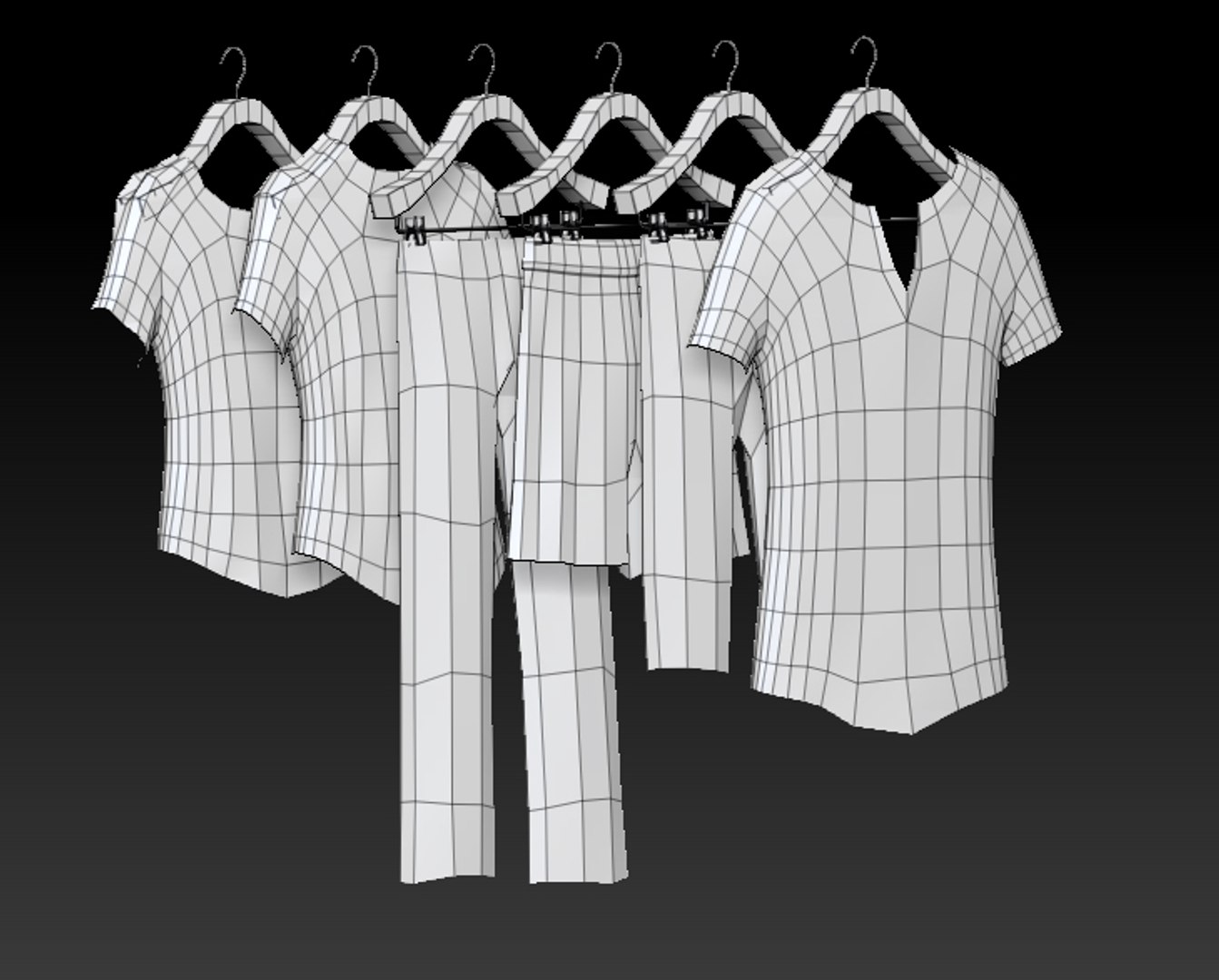 3ds max clothing