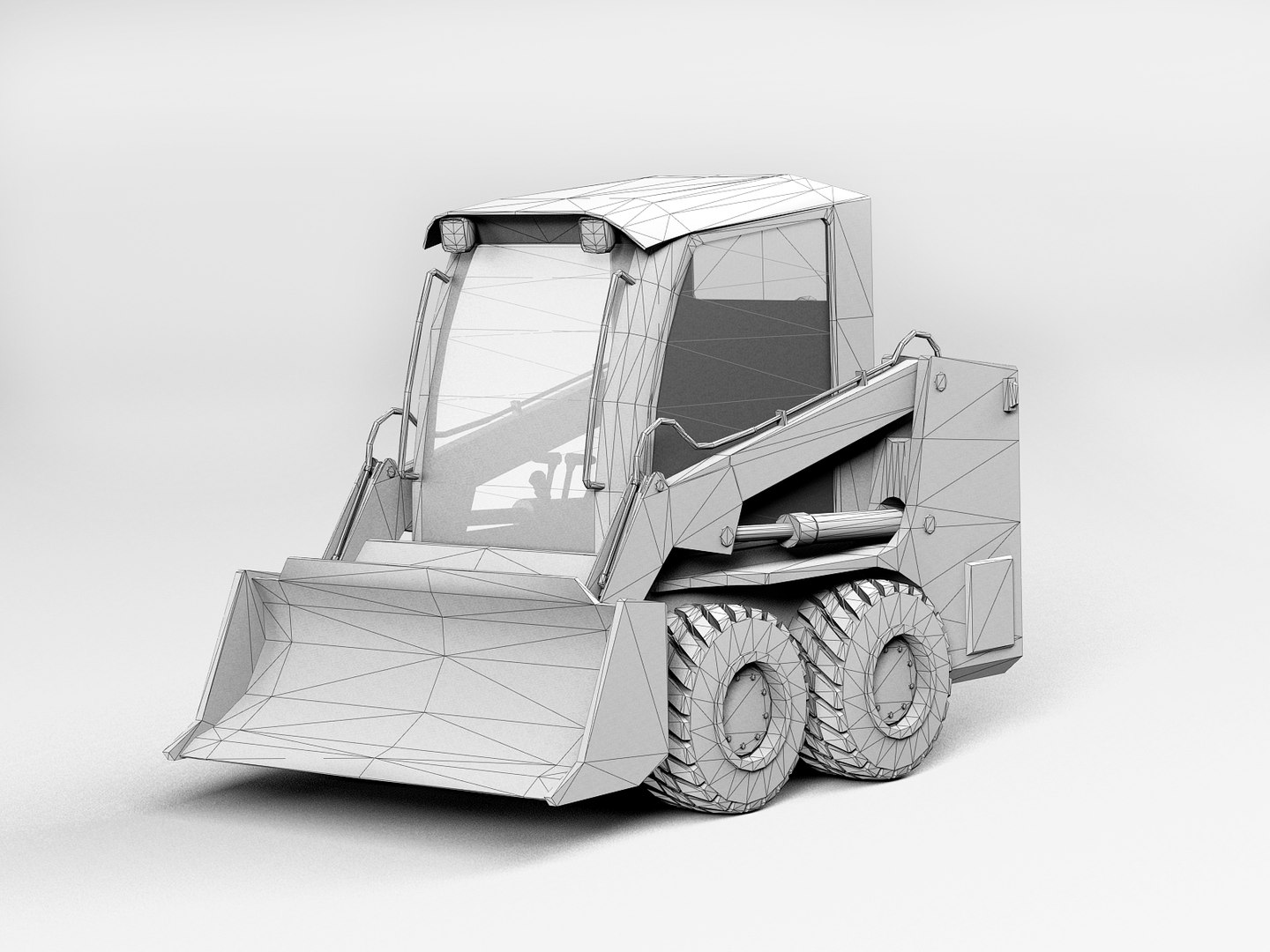 3D mini loader - TurboSquid 1369573