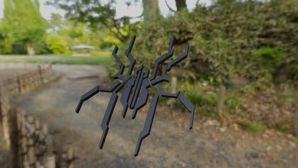 3D 3D spider logo model - TurboSquid 1903837