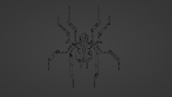 3D 3D spider logo model - TurboSquid 1903837