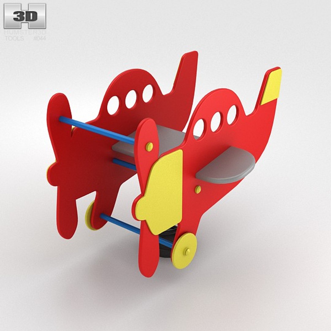 rider airplane spring 3d max