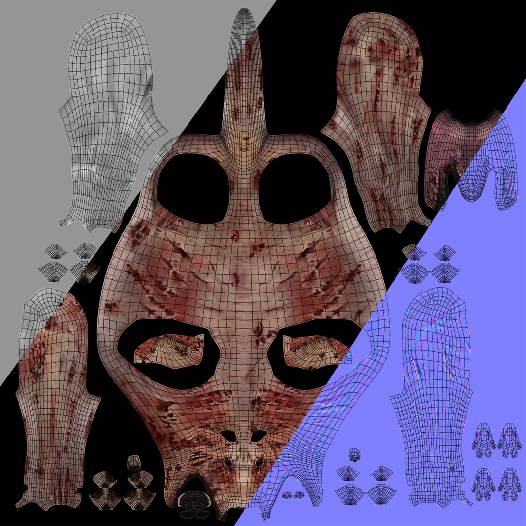 Zombie Dog Fur 3D model - TurboSquid 2148348