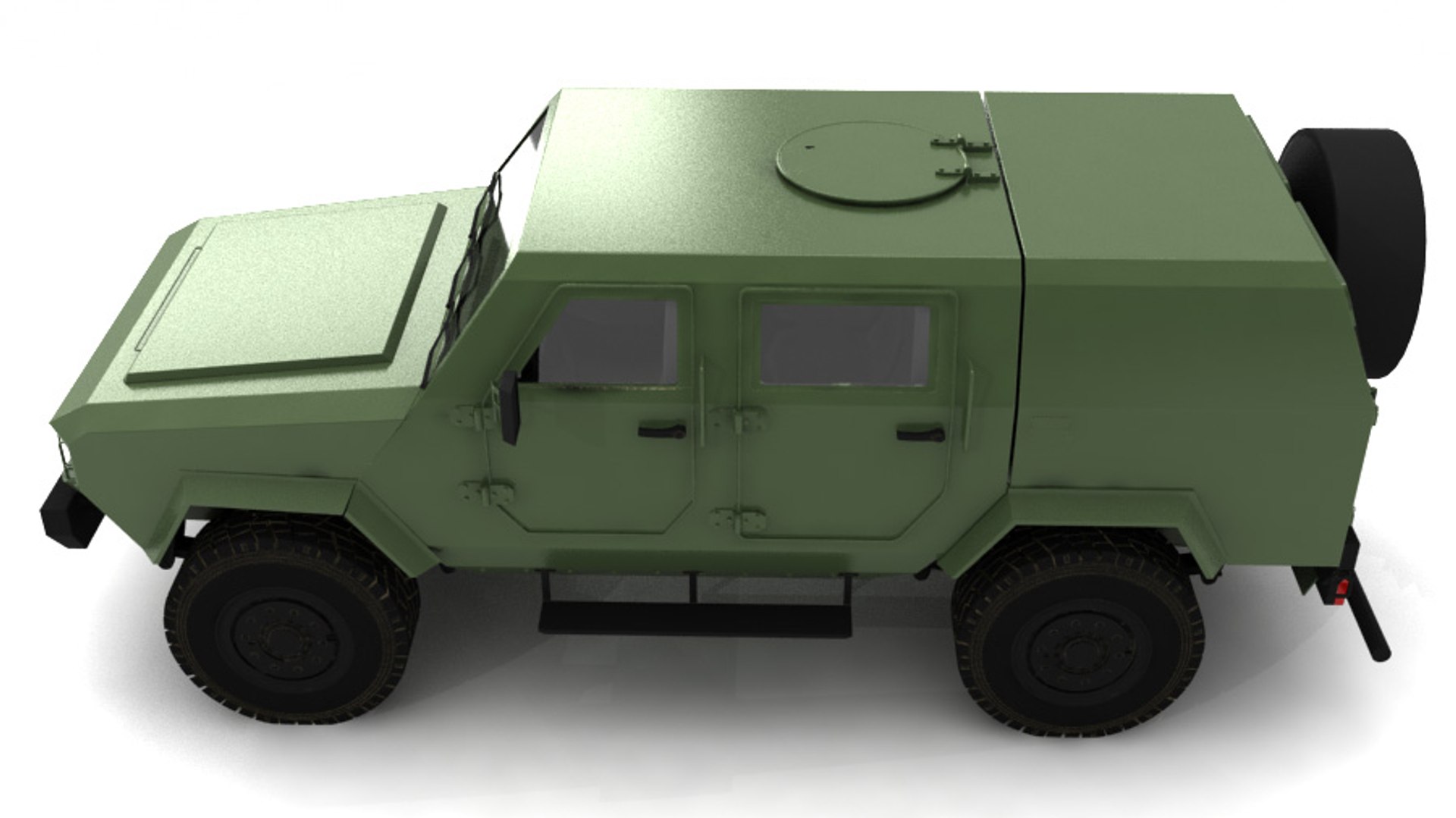3D Model Military Vehicle - TurboSquid 1644382