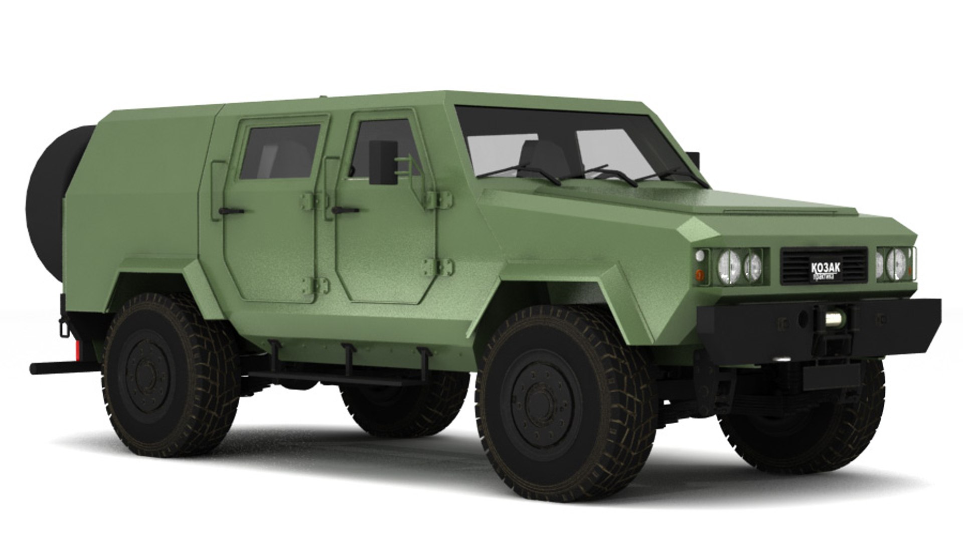 3D Model Military Vehicle - TurboSquid 1644382