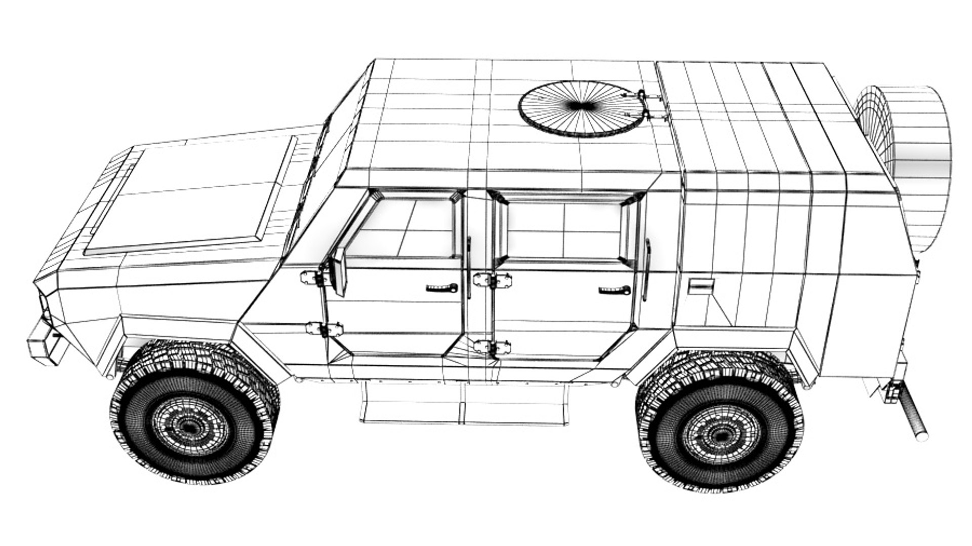 3D Model Military Vehicle - TurboSquid 1644382