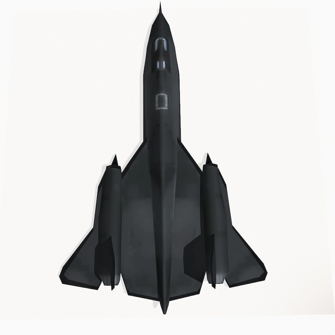 3d Lockheed Sr-71
