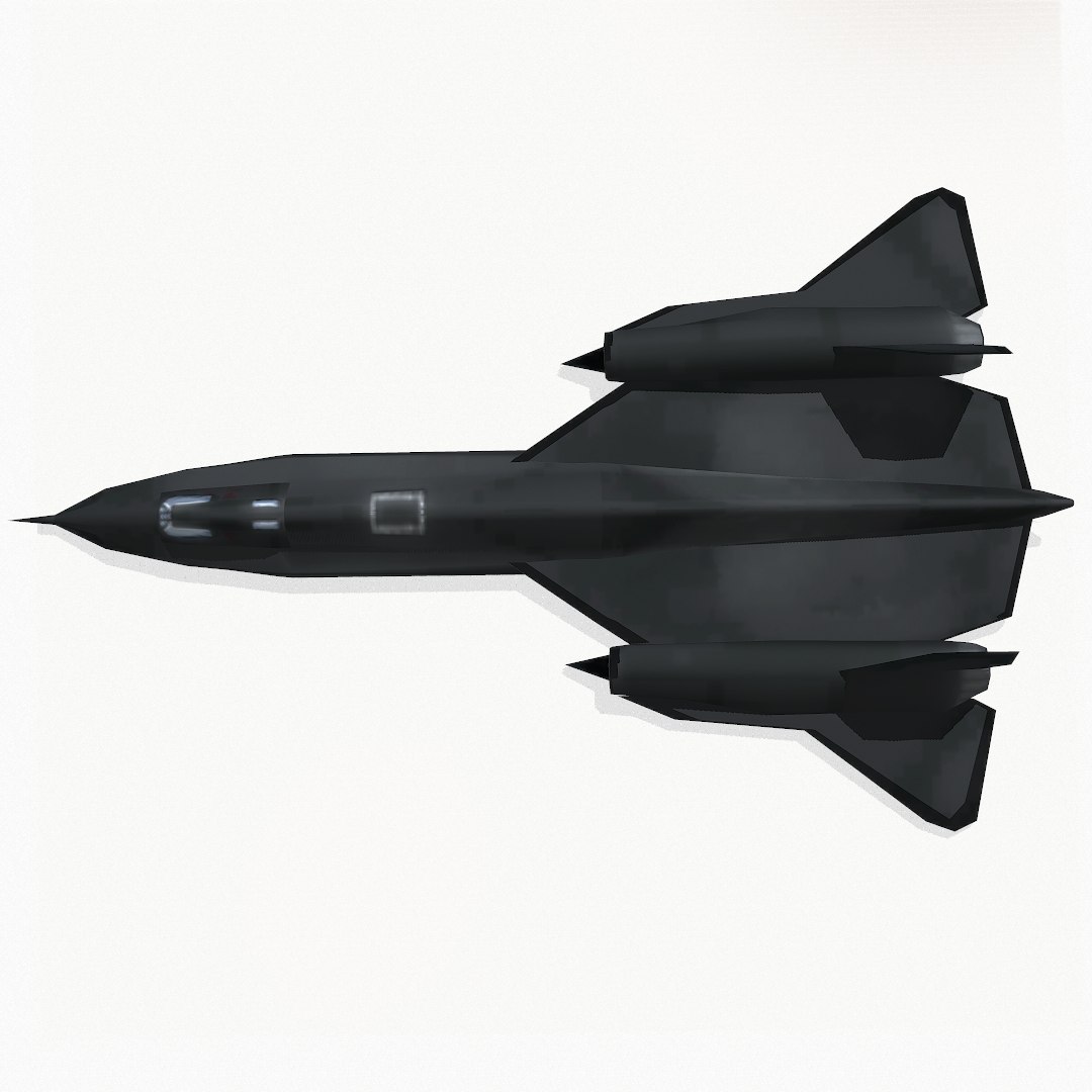 3d Lockheed Sr-71