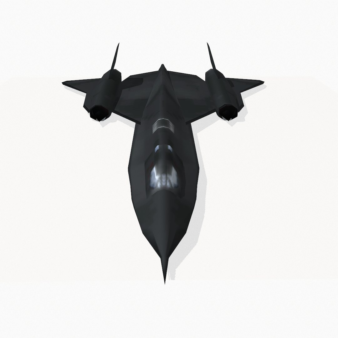 3d Lockheed Sr-71