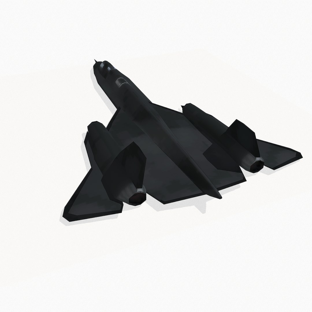 3d Lockheed Sr-71