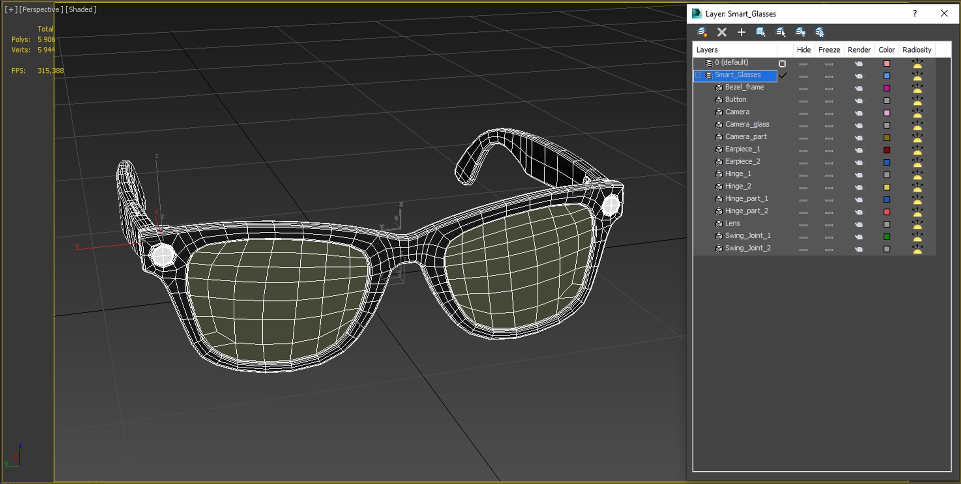Smart Glasses 3D Model - TurboSquid 1845750