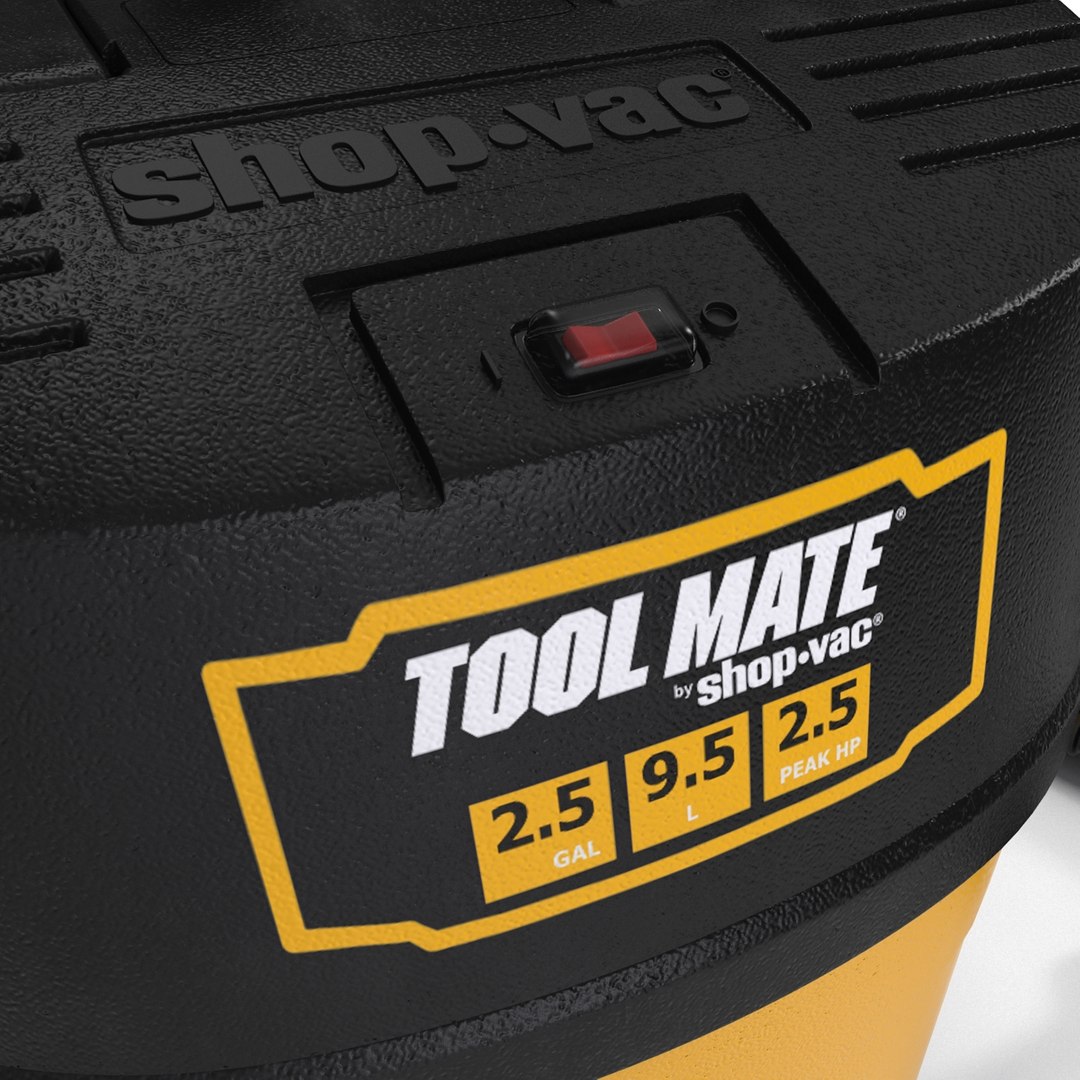 shop vac tool mate 3d model