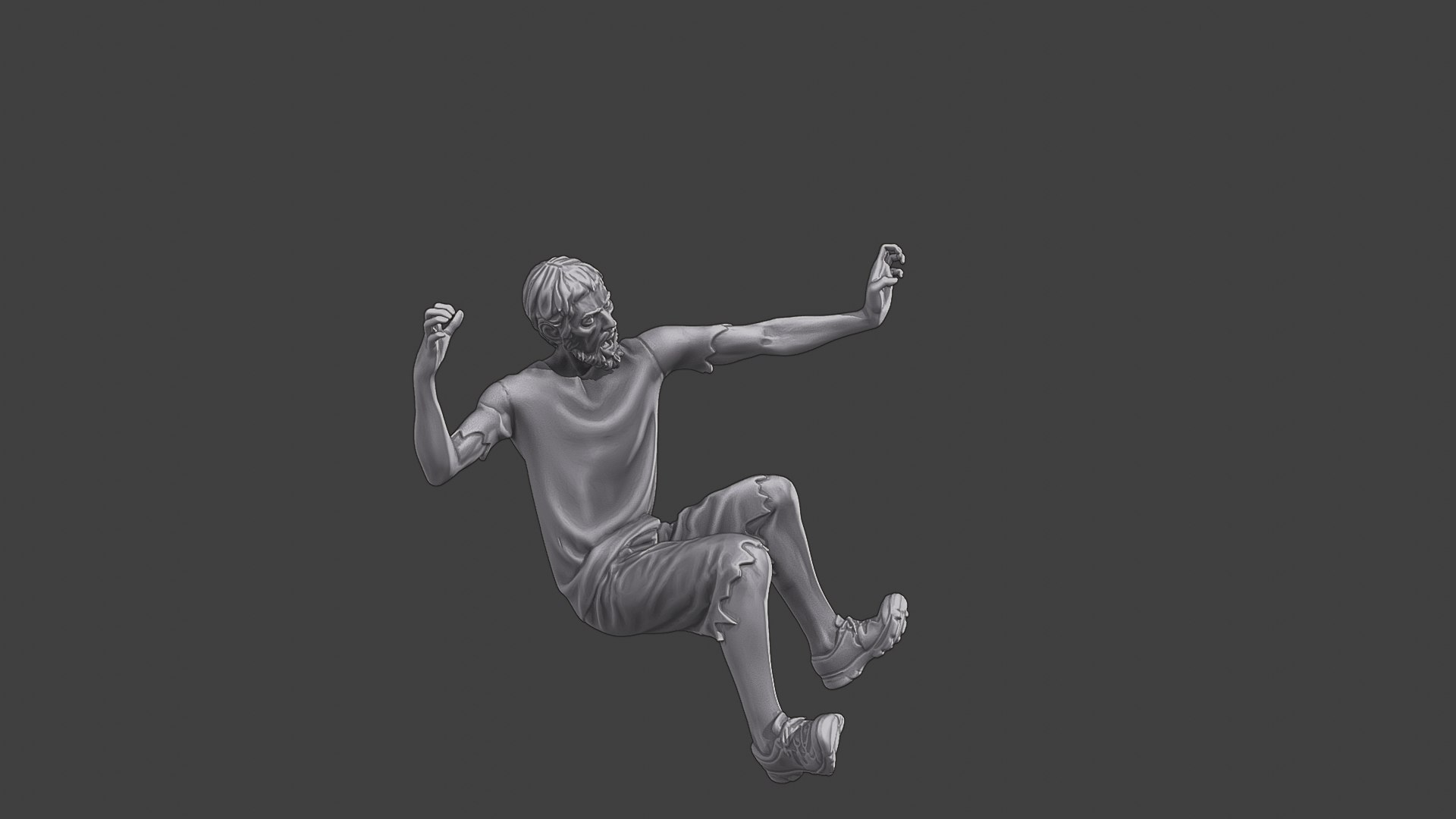3D model Casual Zombie CZ3 0006 - TurboSquid 1976654