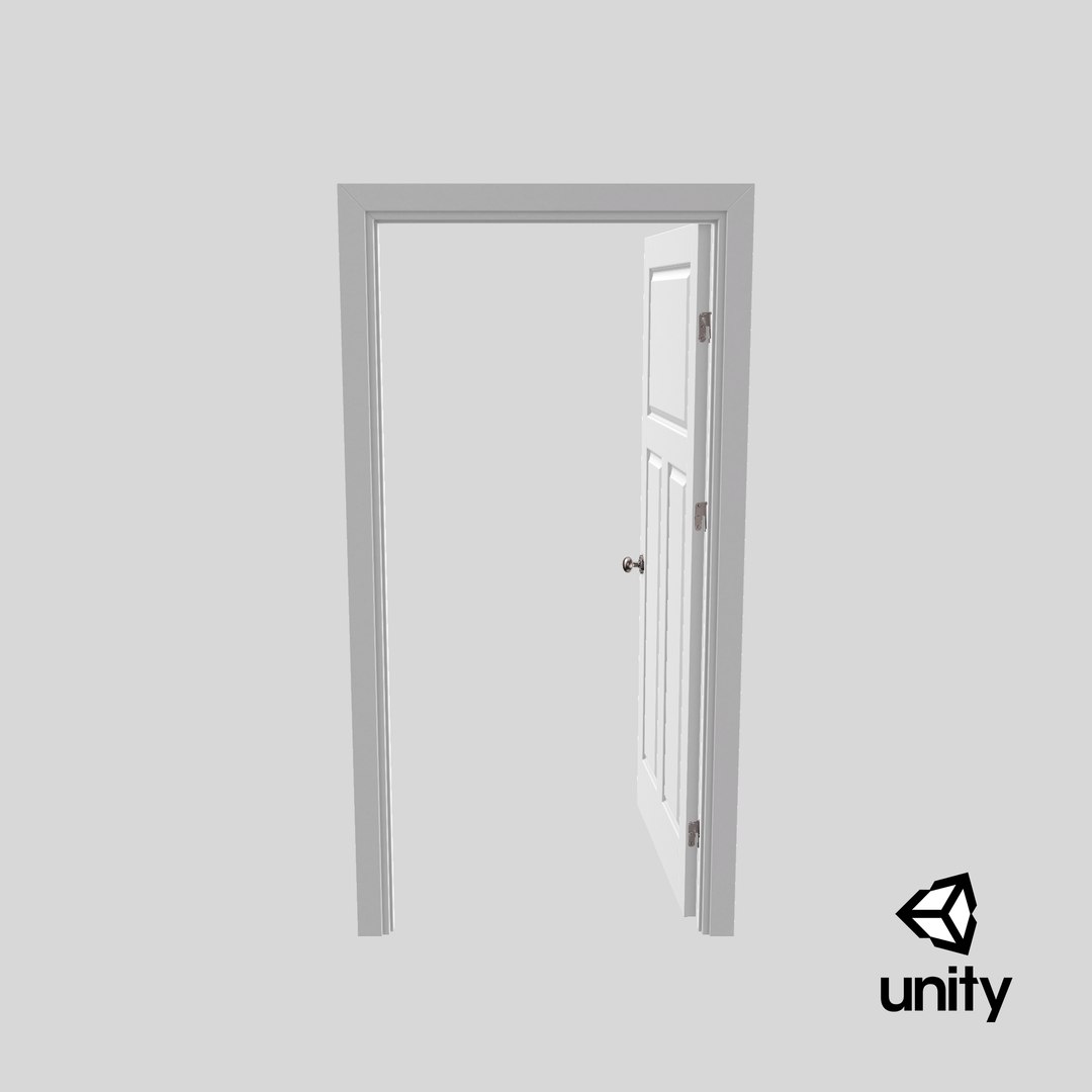 Interior-doors---door-2-wide-open 3D Model - TurboSquid 1230705