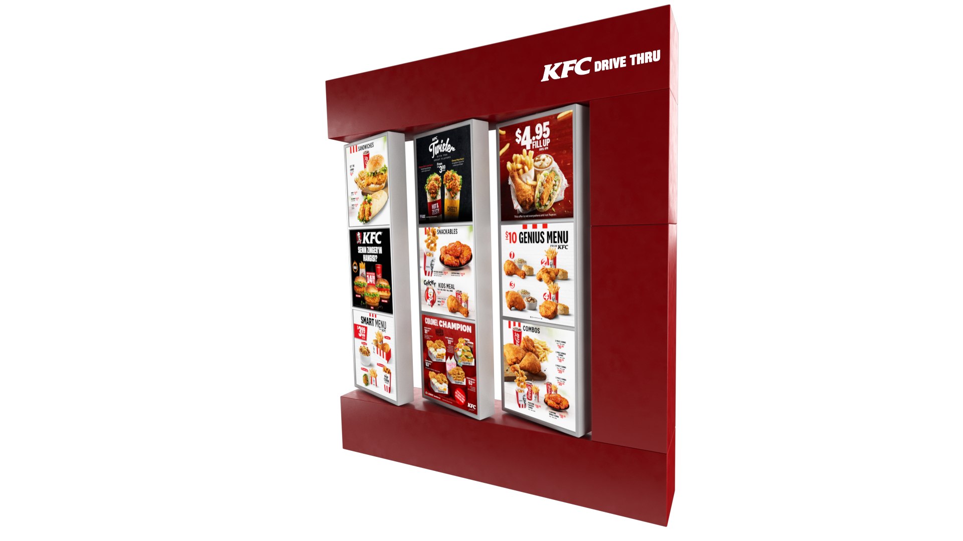 3D Model Kfc - TurboSquid 1675376