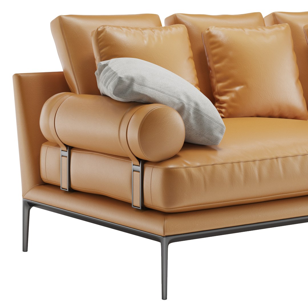 BeB italia Atoll sofa 3D model - TurboSquid 2125446