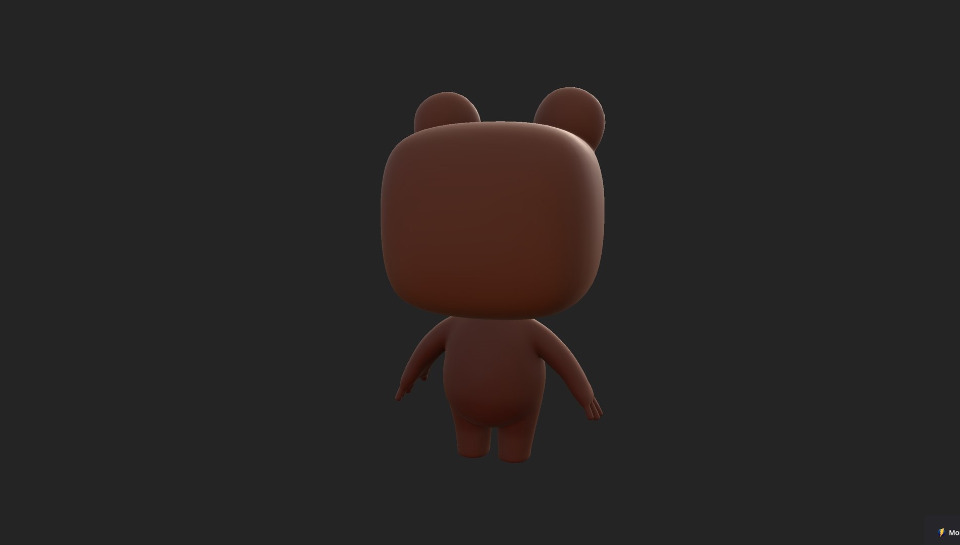 Cartoon Bear 3D model - TurboSquid 2002054