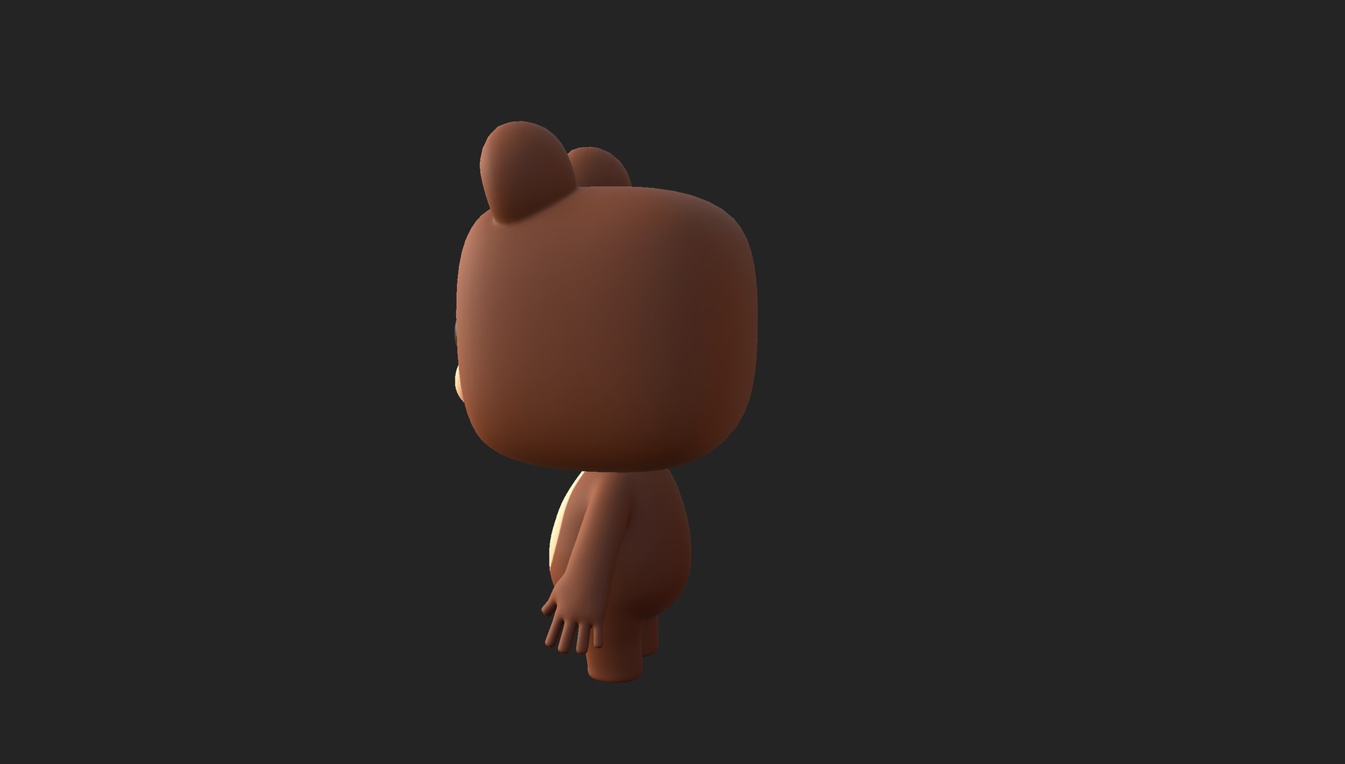 Cartoon Bear 3D model - TurboSquid 2002054