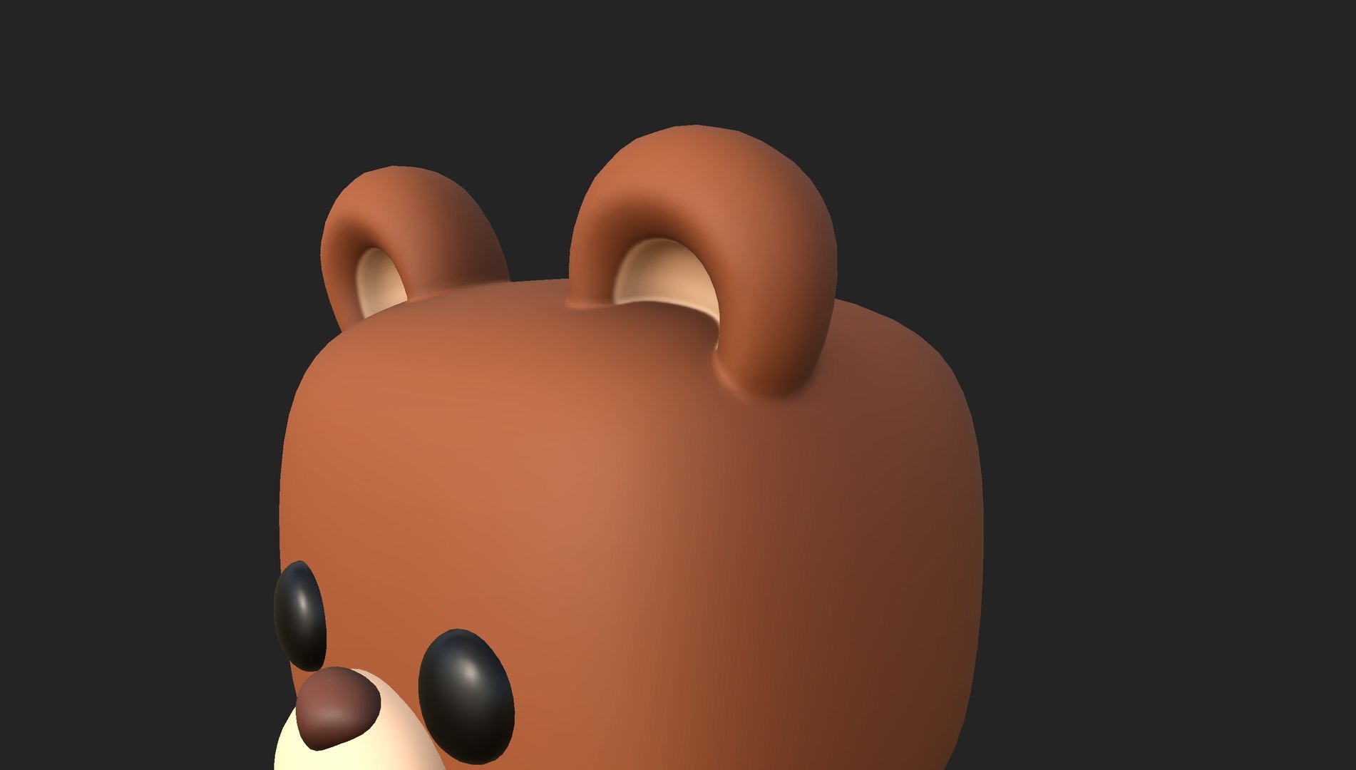 Cartoon Bear 3D model - TurboSquid 2002054