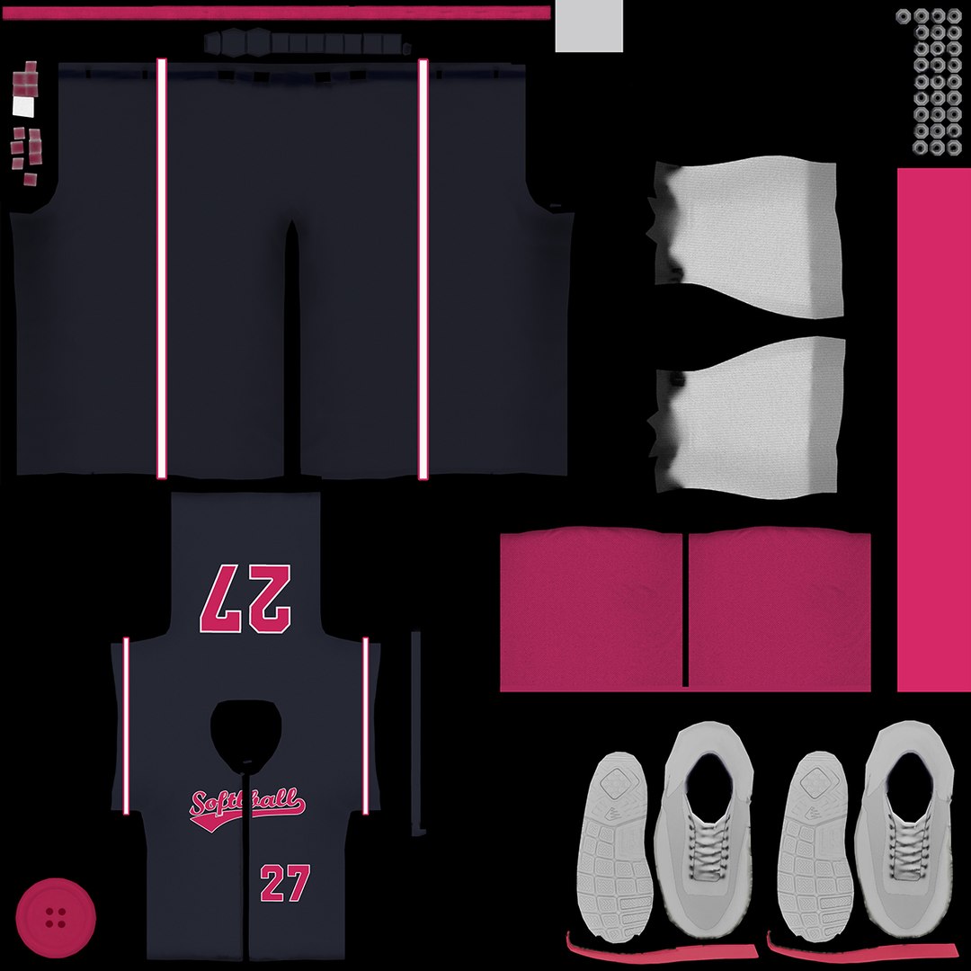 3D softball 1 bat ball - TurboSquid 1470662