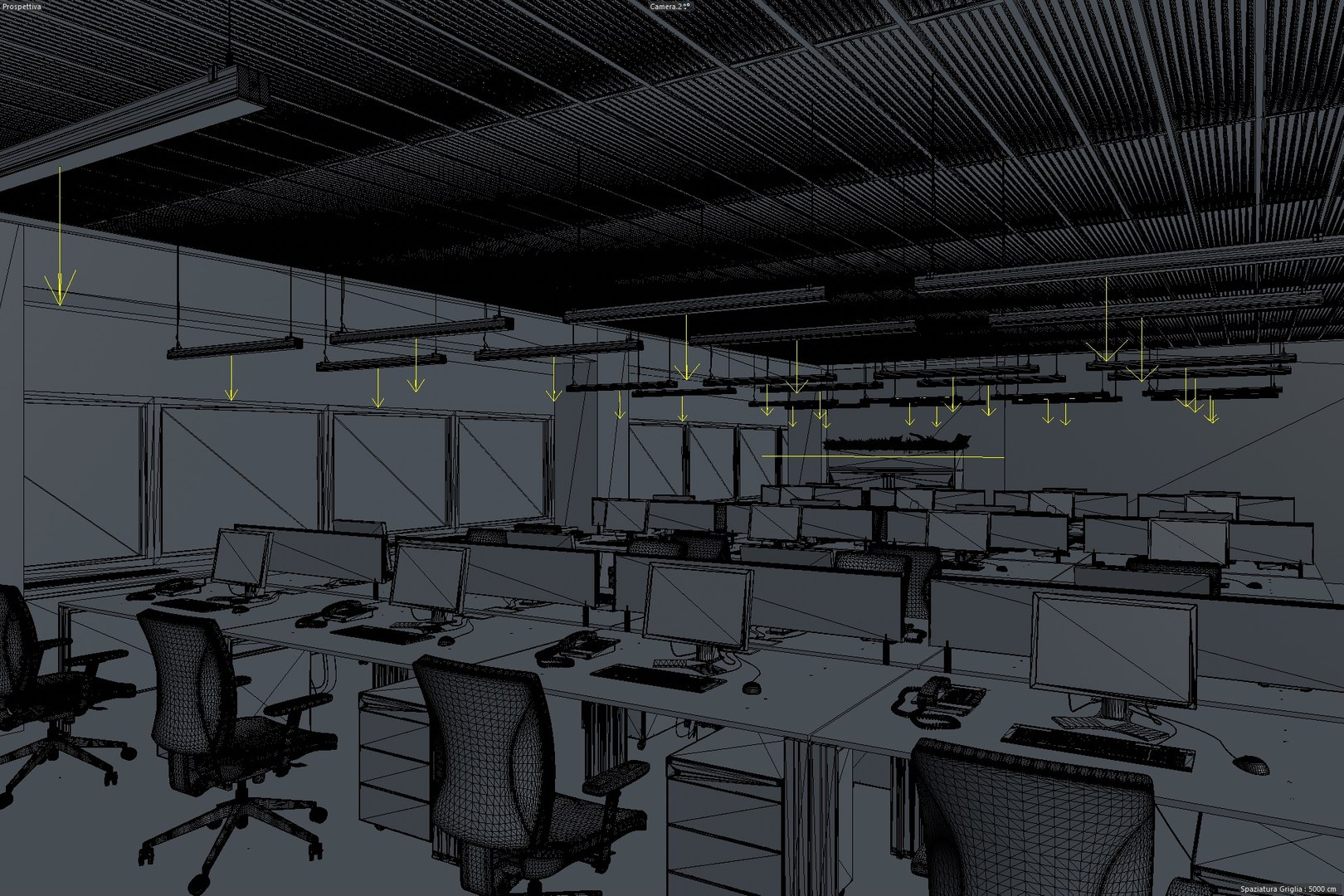 Office C4D Vray 5 3D Model - TurboSquid 1725176