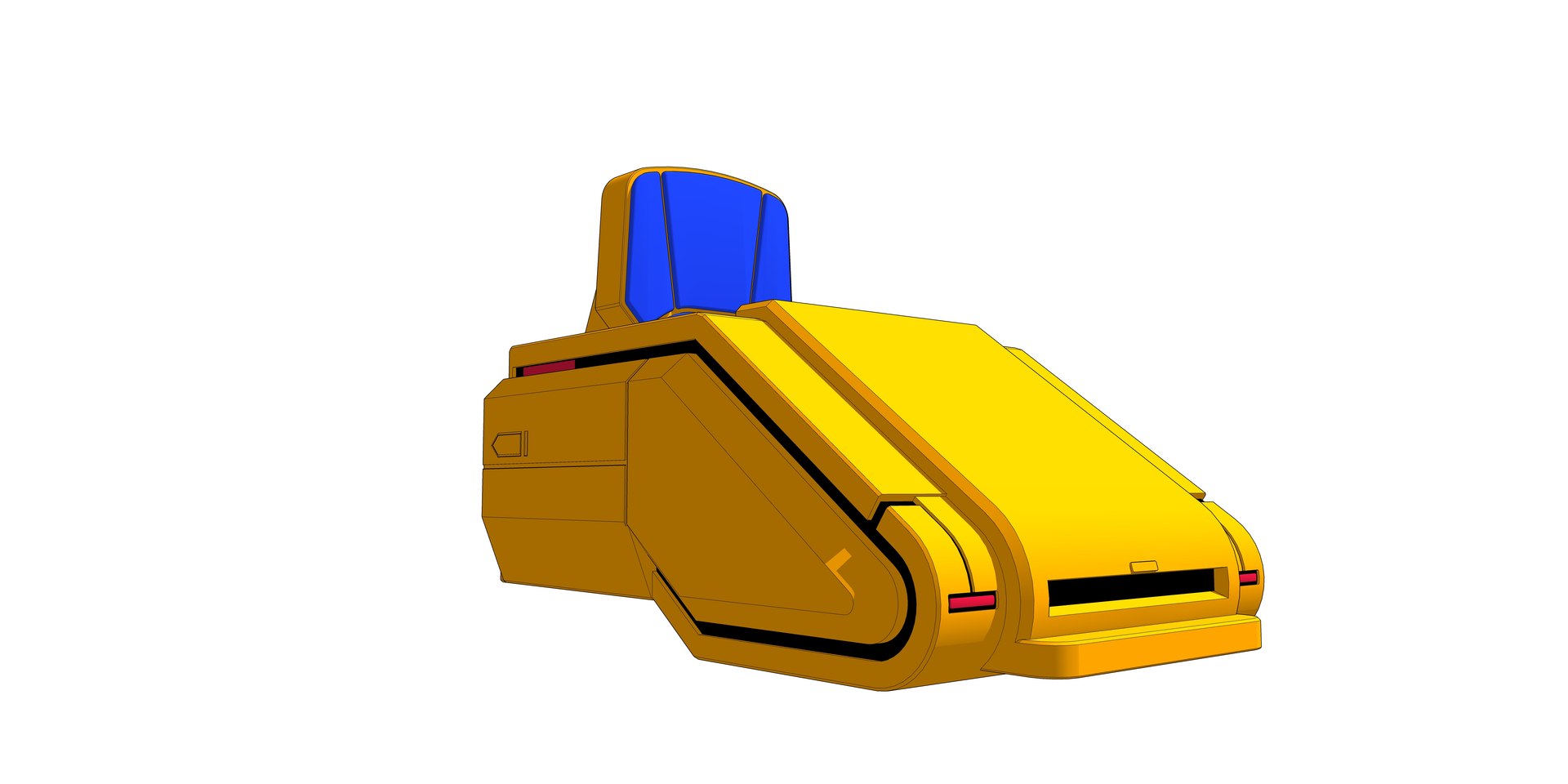 Xavier Hover Chair 3D Model - TurboSquid 2297113