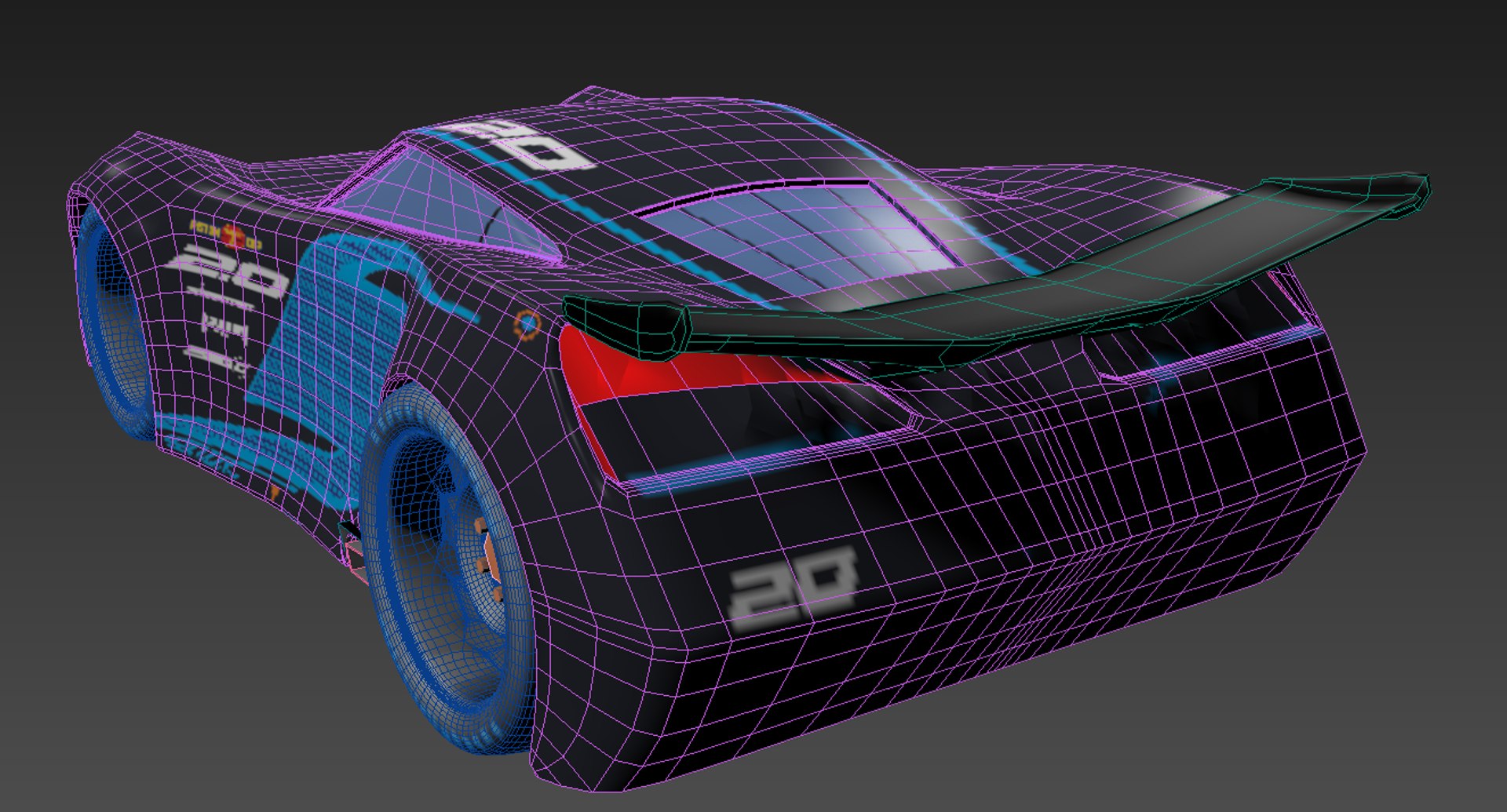 Jackson Storm Cars 3 Model - TurboSquid 1189077