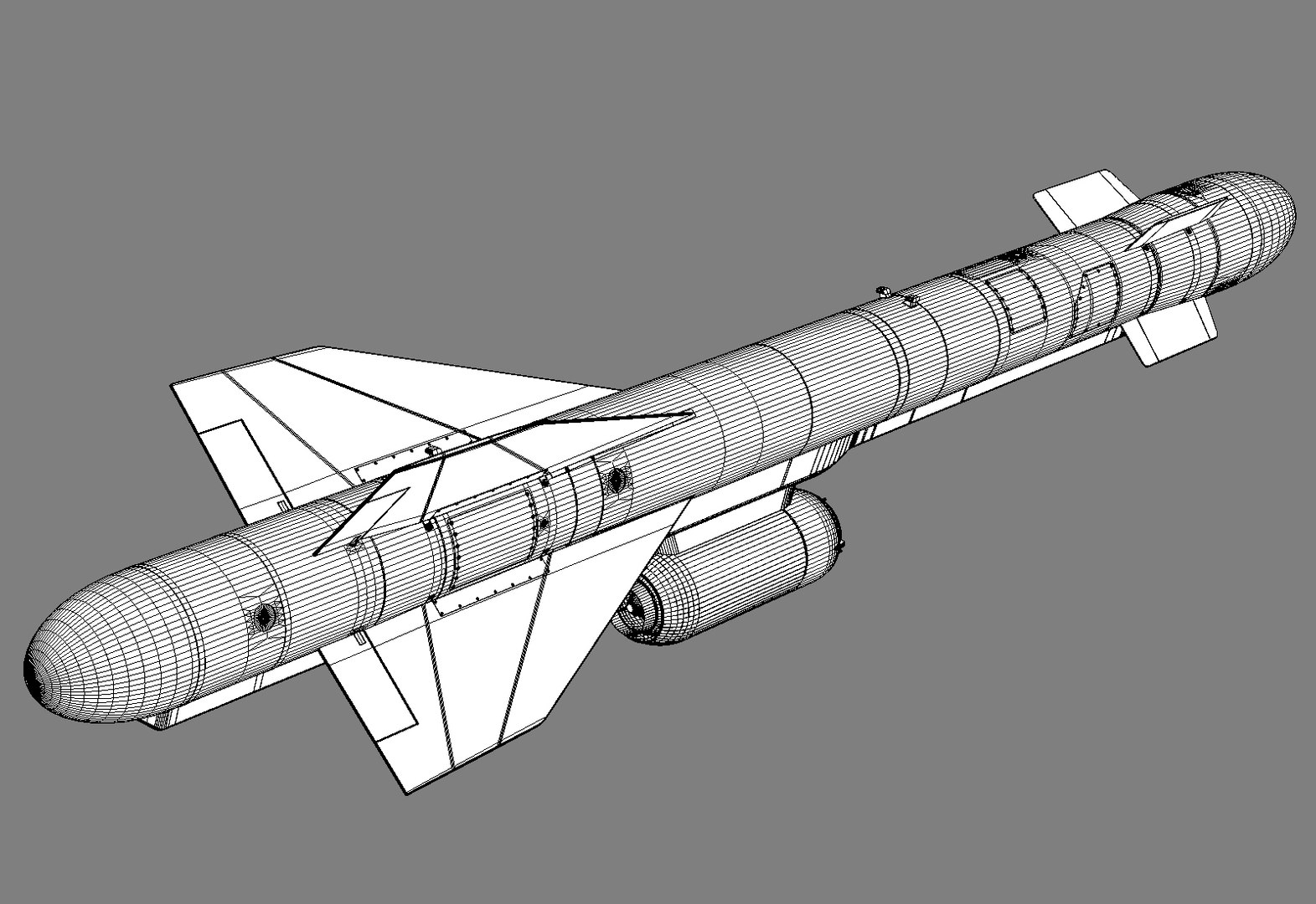 3d Kh-59mk2 Missile Model