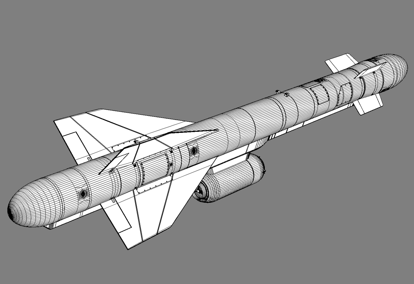 3d kh-59mk2 missile model