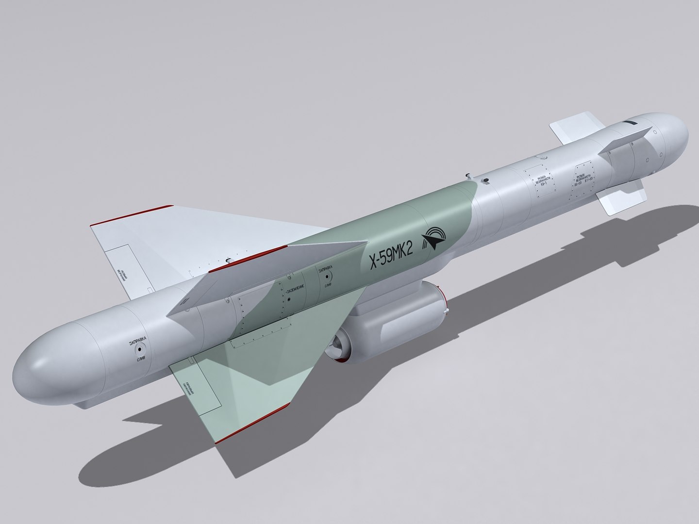 3d Kh-59mk2 Missile Model