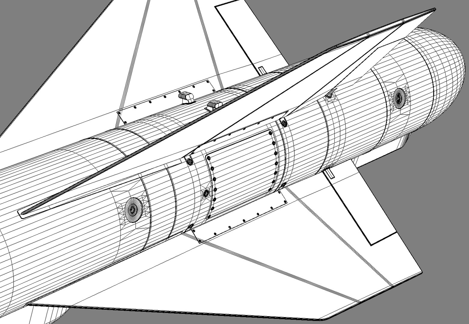 3d Kh-59mk2 Missile Model