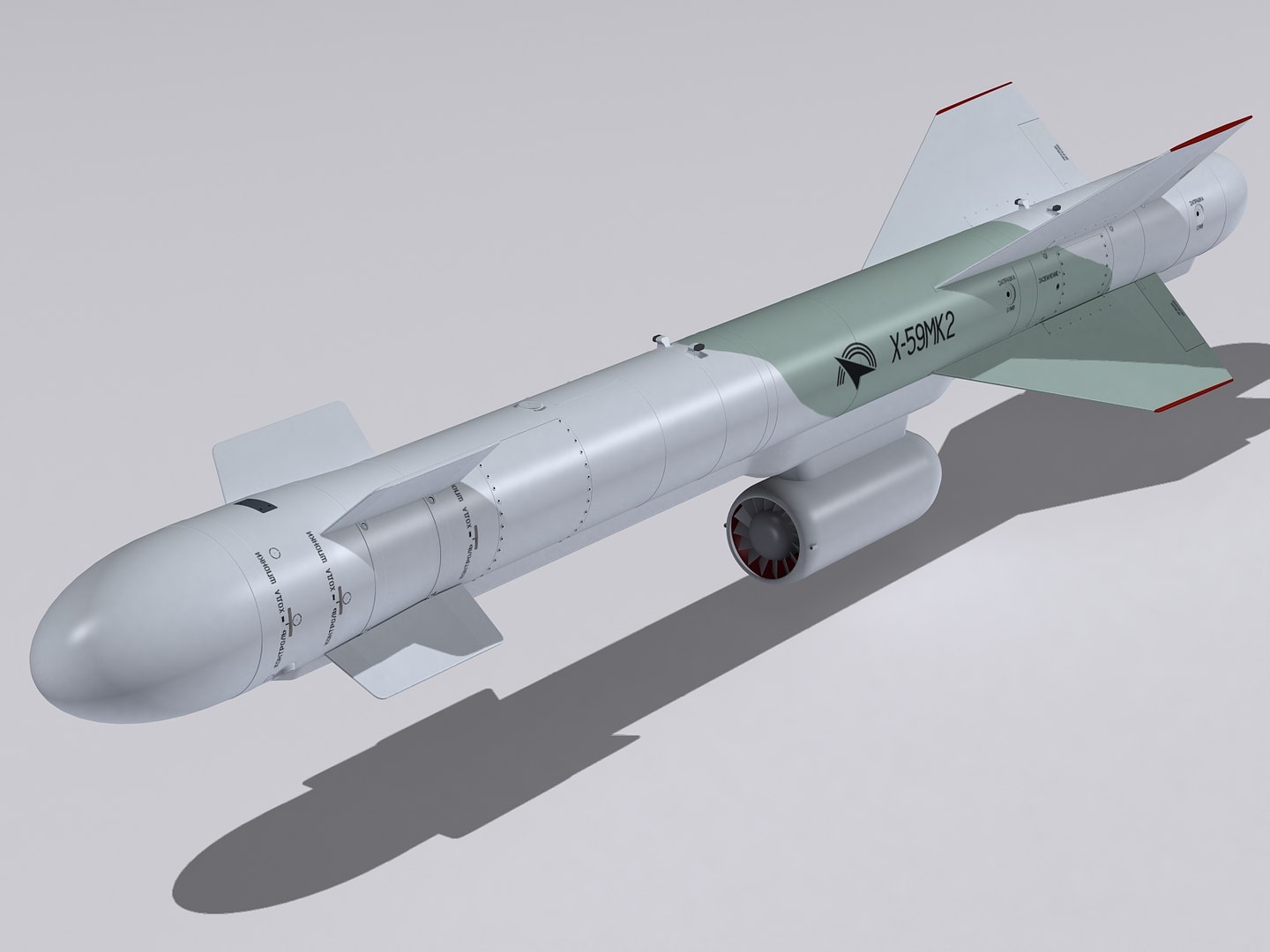 3d Kh-59mk2 Missile Model