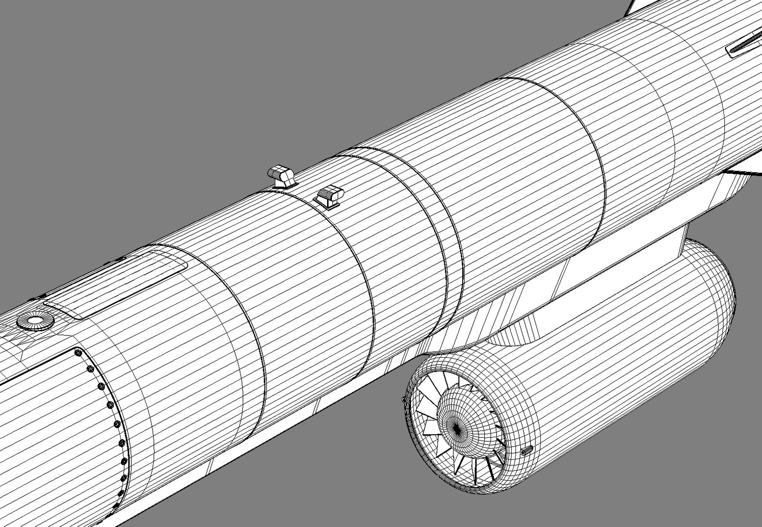 3d Kh-59mk2 Missile Model