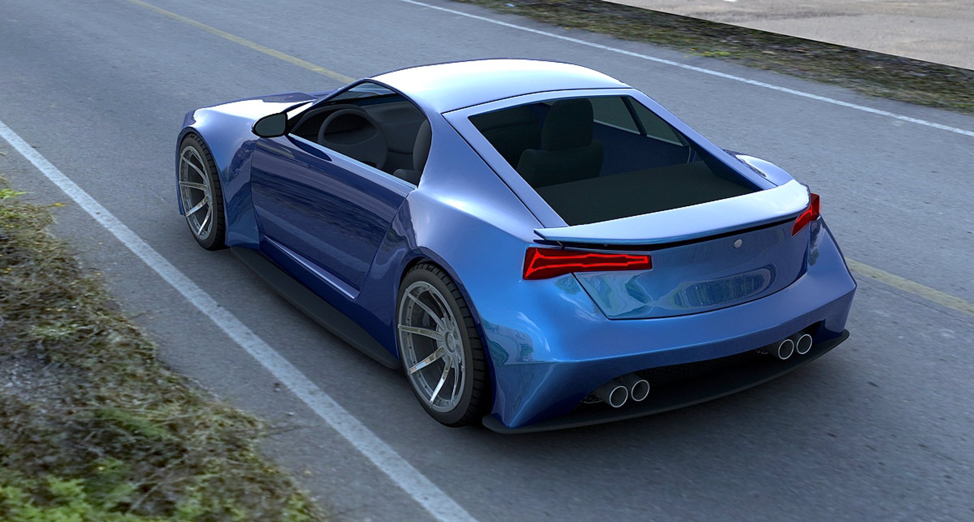 3d Max Concept Sport Car