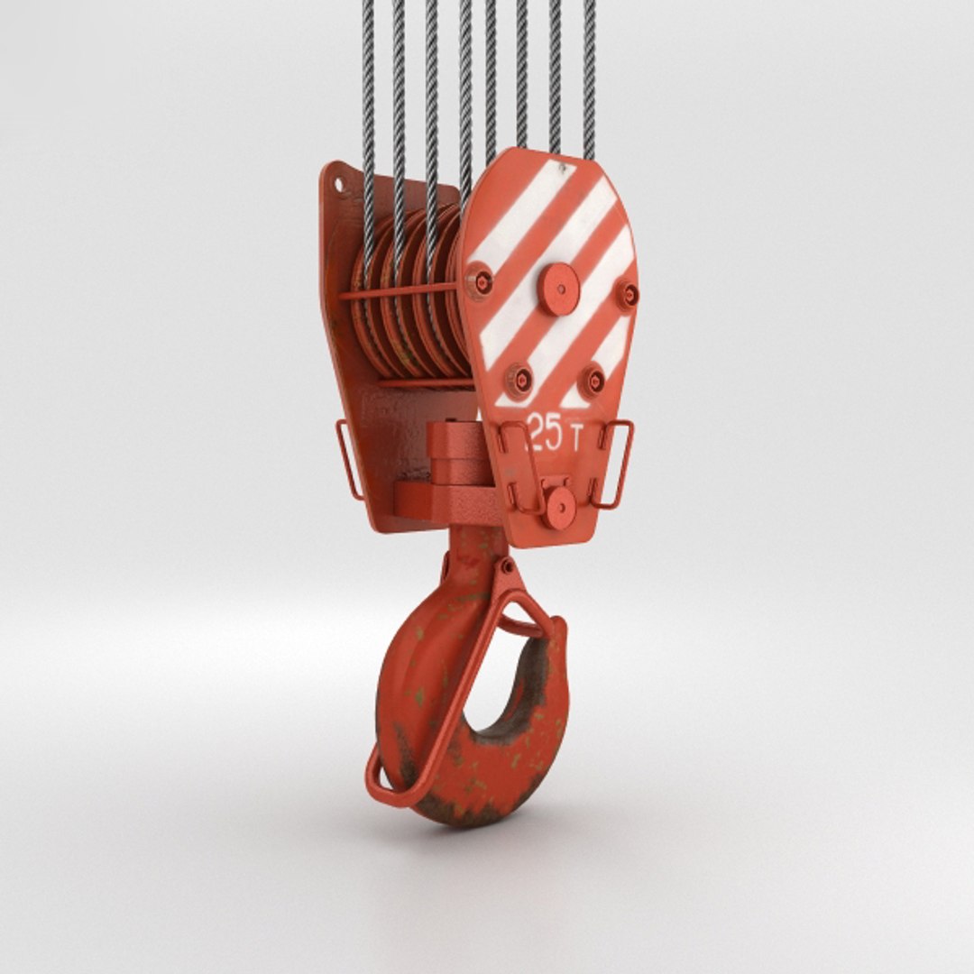 3D model crane hook - TurboSquid 1315907