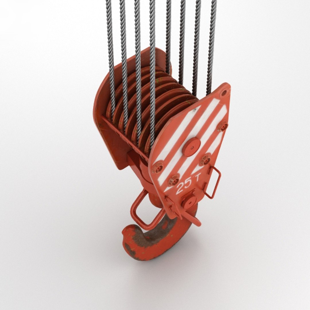 3D model crane hook - TurboSquid 1315907