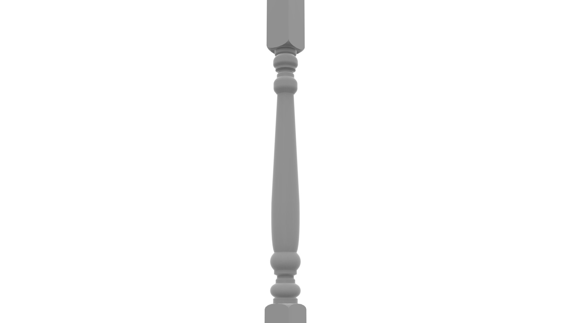 3D Model Staircase Spindle - TurboSquid 2025553