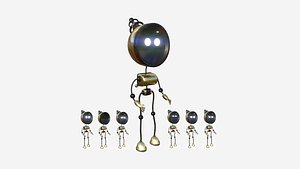 Robot Gold 3D Models for Download | TurboSquid