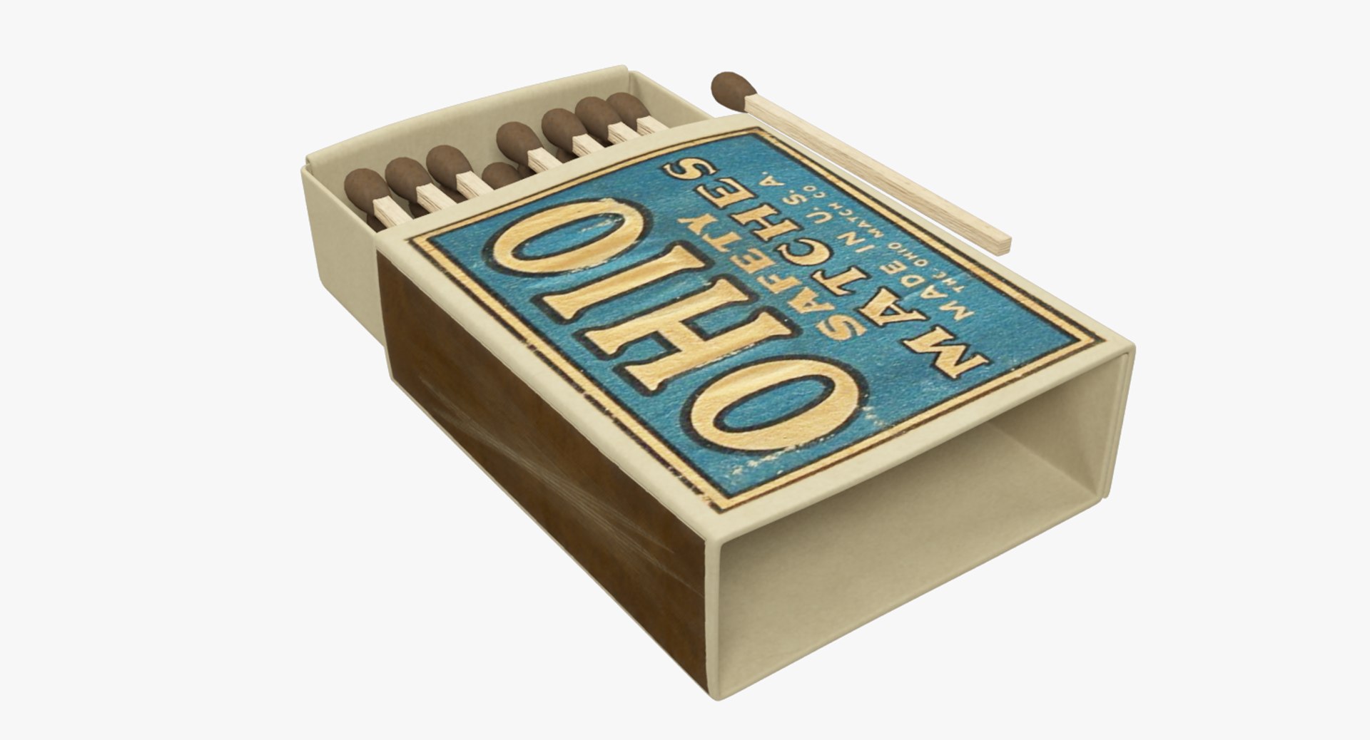 3d Obj Matchbox Lights