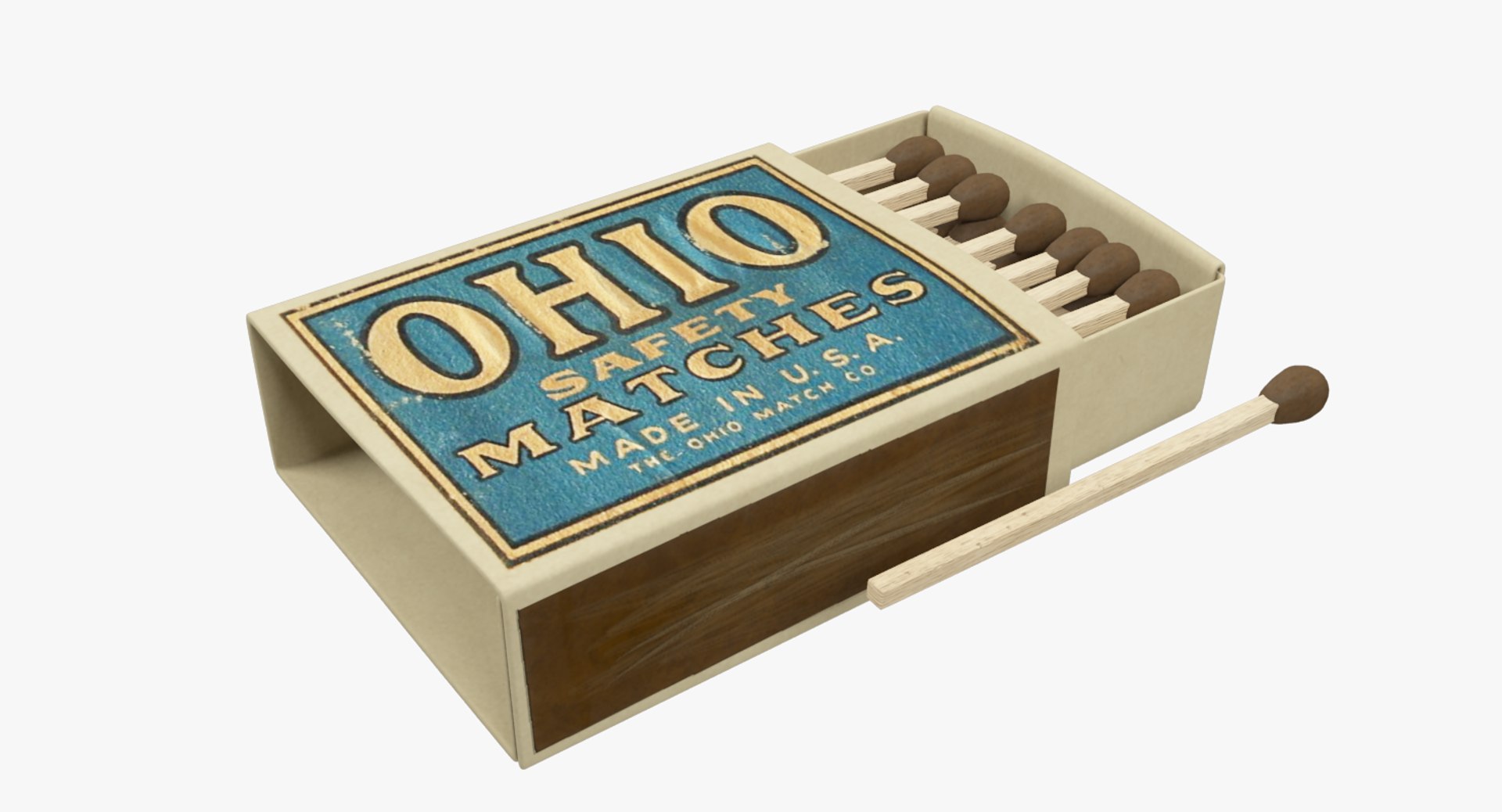 3d Obj Matchbox Lights