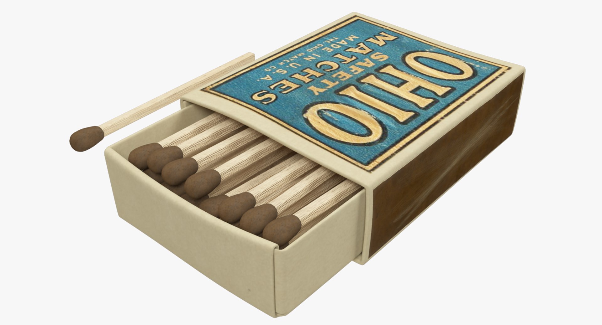 3d Obj Matchbox Lights