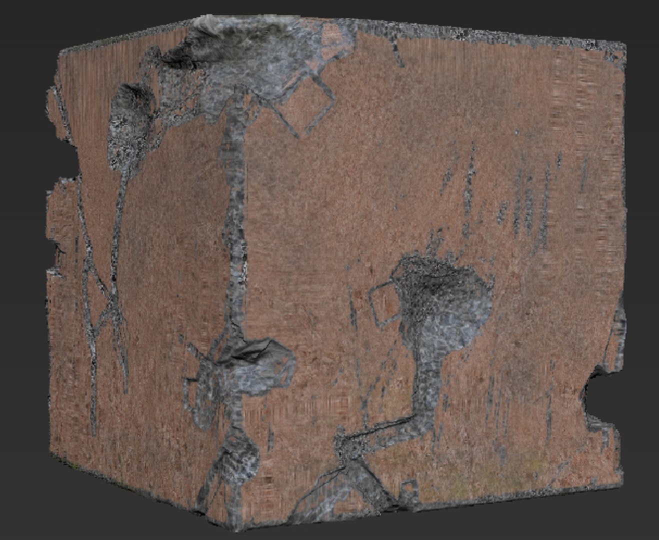3d old stone