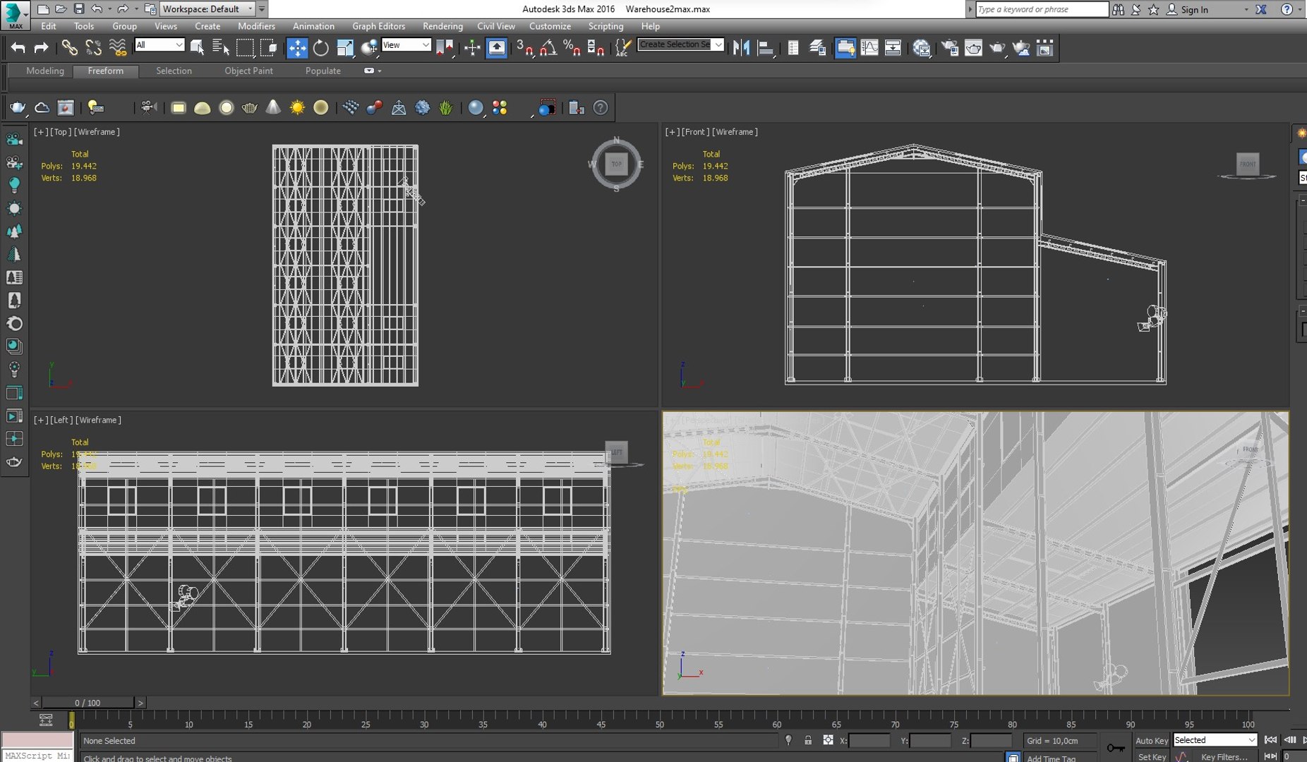 Warehouse 2 3D model - TurboSquid 2071266