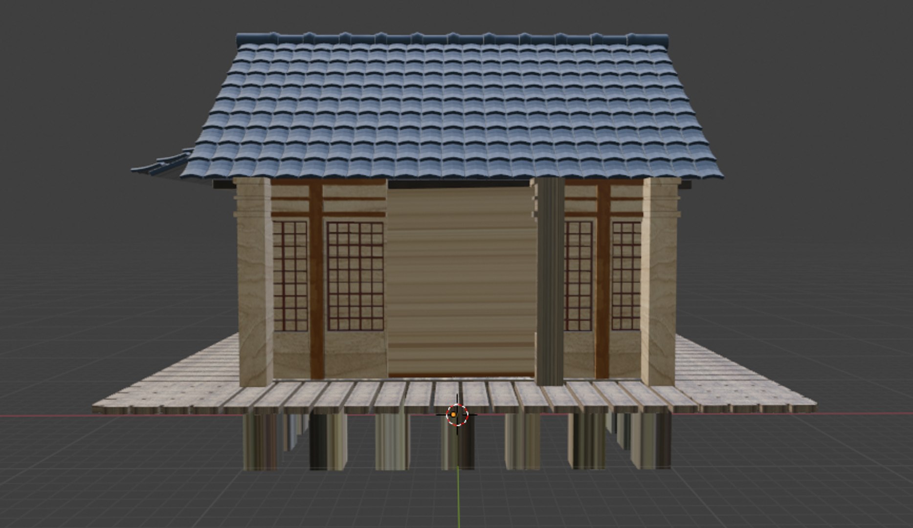 3D Japanese Traditional House - TurboSquid 2255527