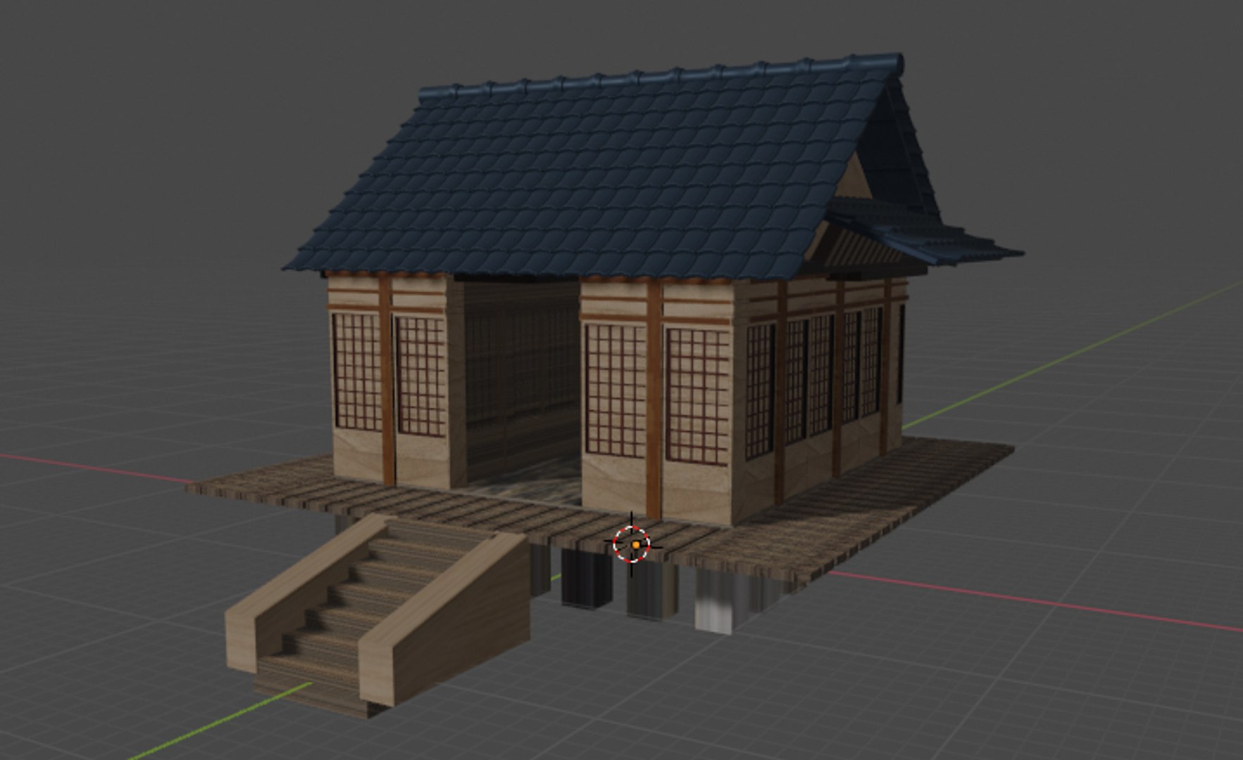 3D Japanese Traditional House - TurboSquid 2255527
